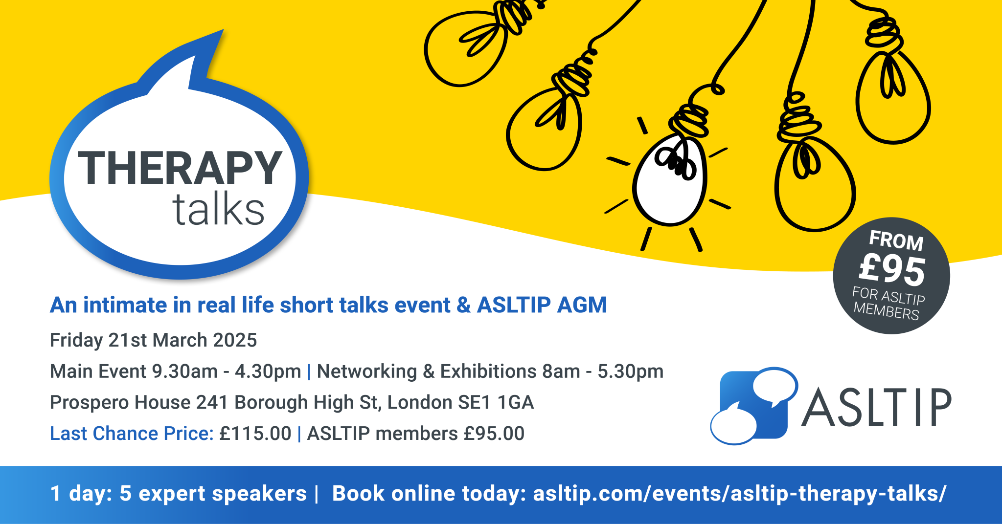 Therapy Talks & AGM 2025 - ASLTIP